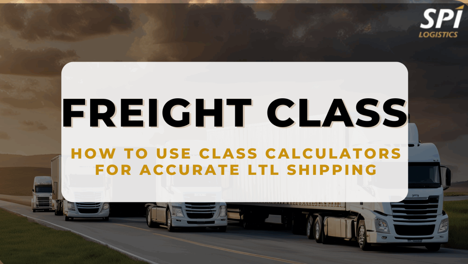Freight Class: Use Density Calculators for Accurate LTL Shipping | SPI ...