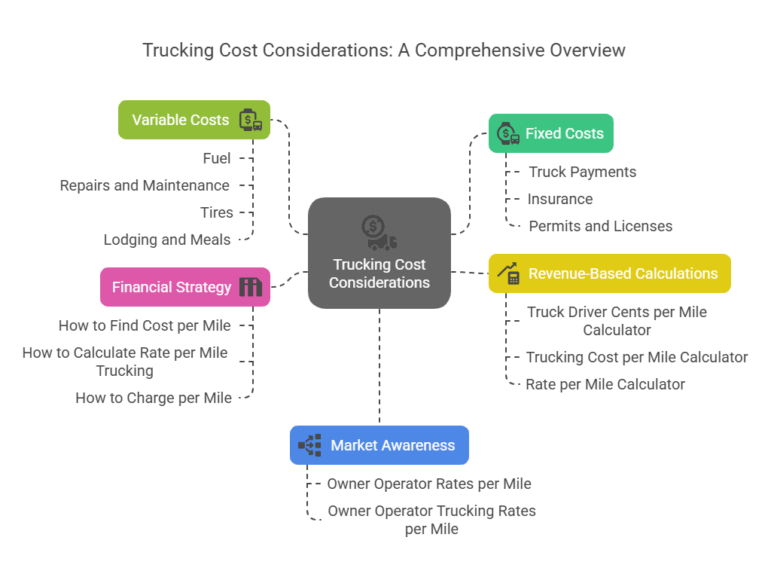 Truck Driver Cost Per Mile Calculator and Profit Tips